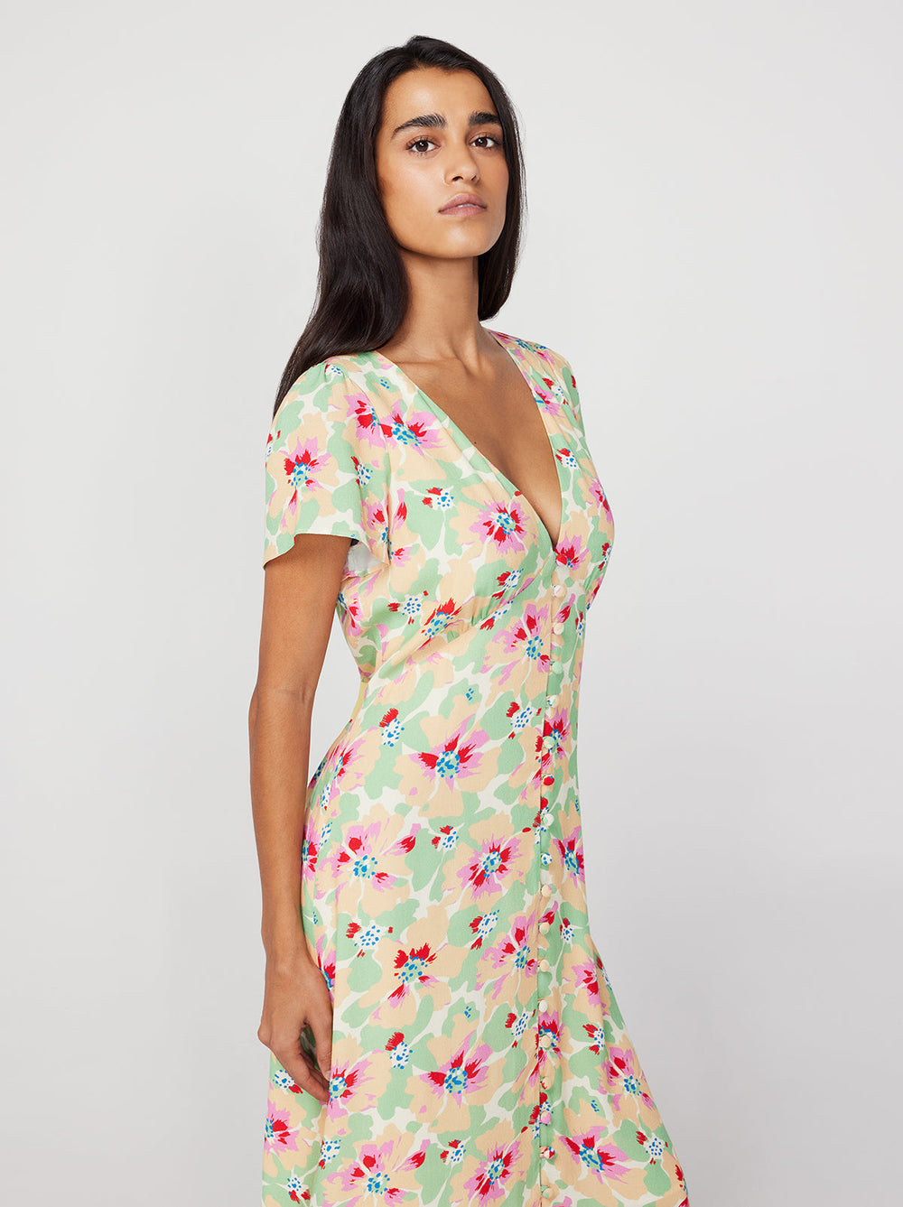 Midi Dresses - Floral, Print & Colourful Mid Length Dresses | KITRI Studio